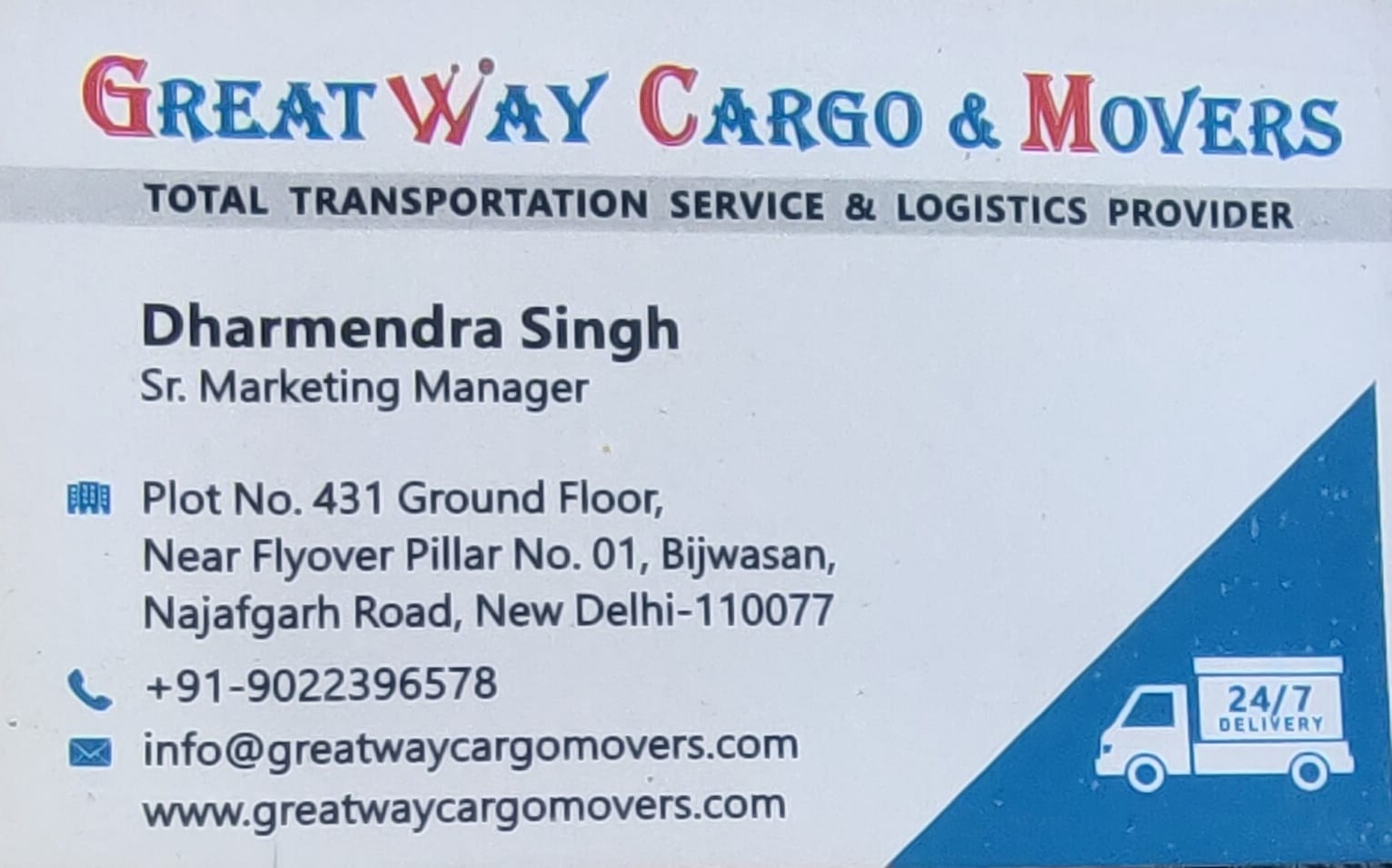 Home - Greatway Cargo Movers
